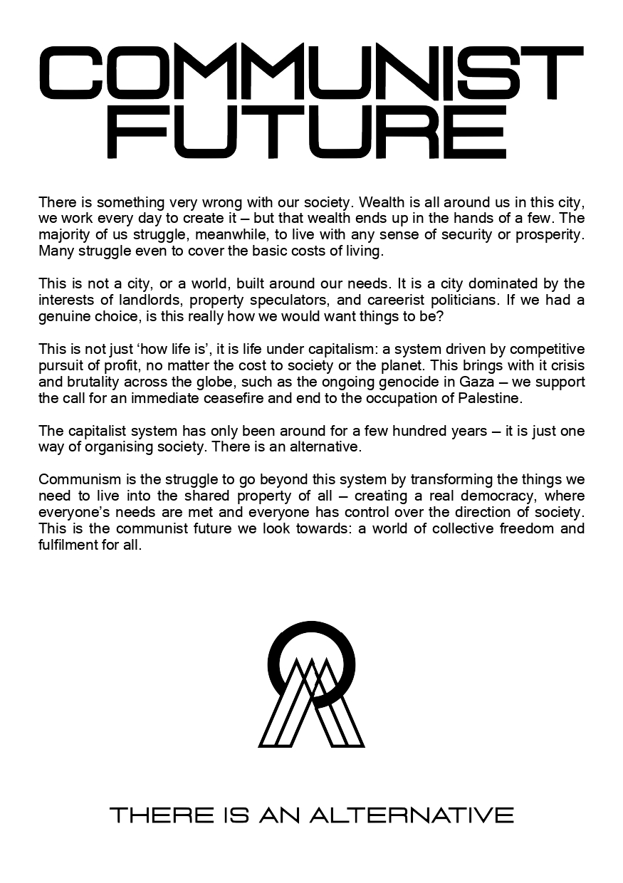 Delivering Communism in Manchester Central – Communist Future